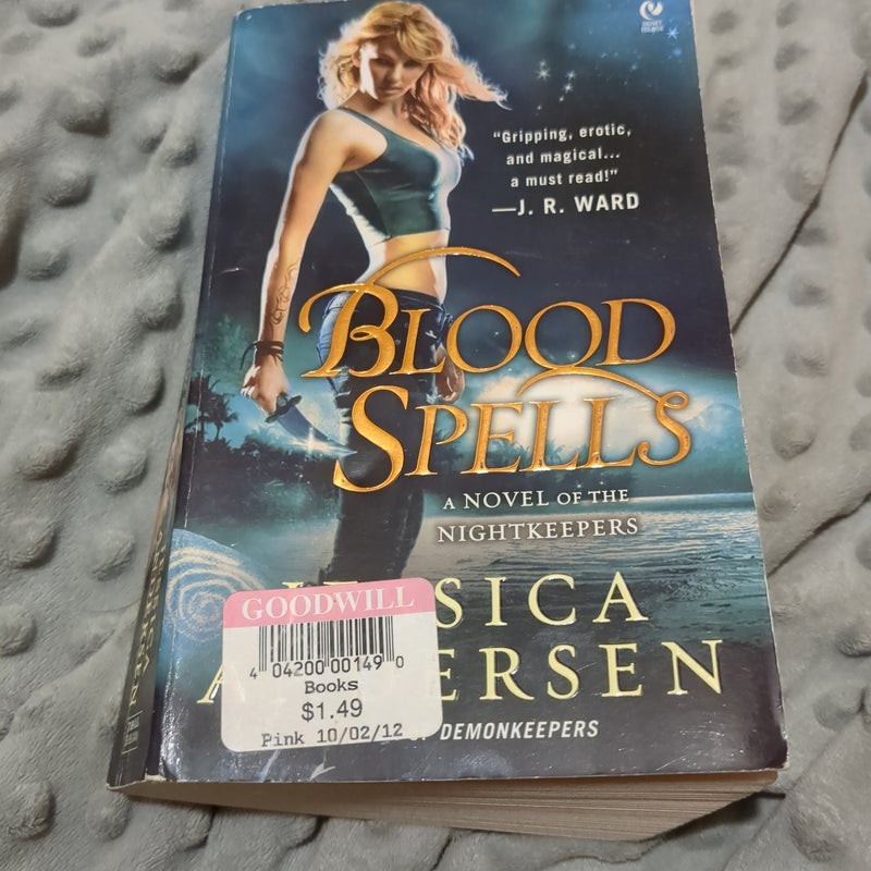 Blood Spells by Jessica Andersen
