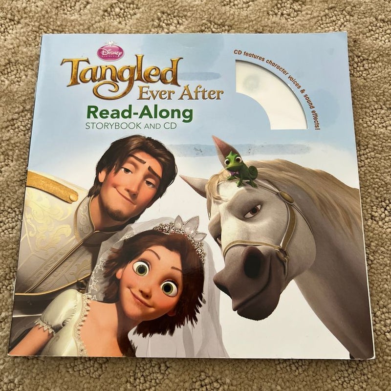 Tangled Ever after Read-Along Storybook and CD by Disney Books, Lara Bergen