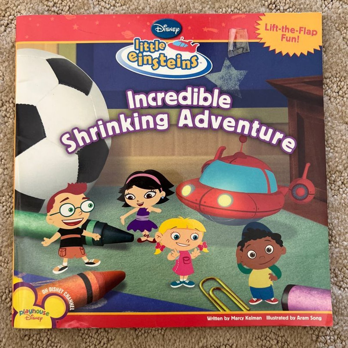 The Incredible Shrinking Adventure by Disney Books, Marcy Kelman