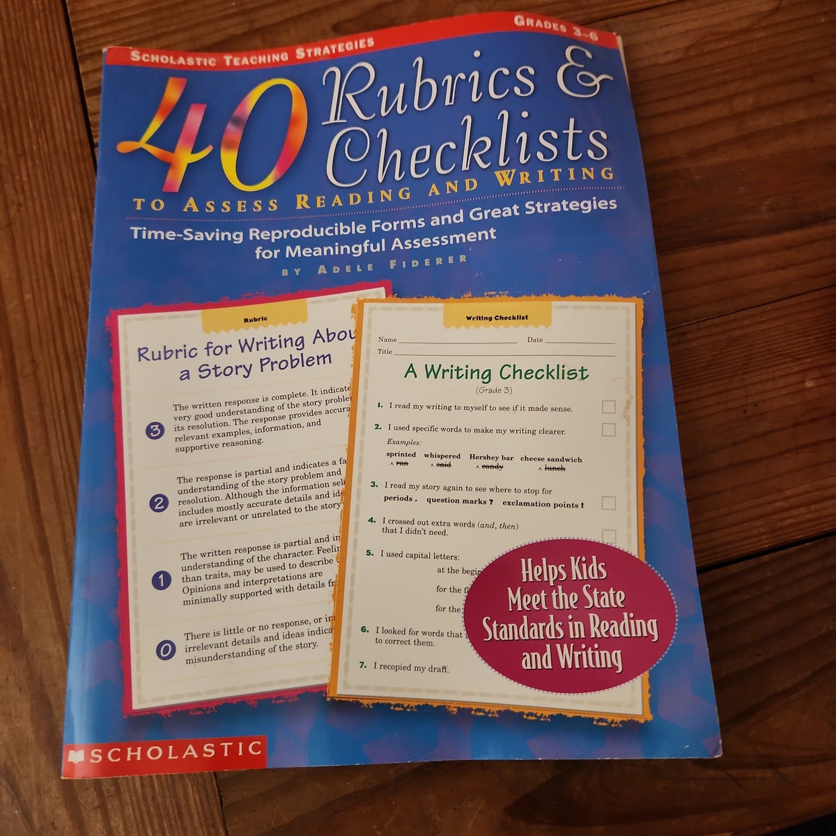 40 Rubrics and Checklists to Assess Reading and Writing by Adele Fiderer