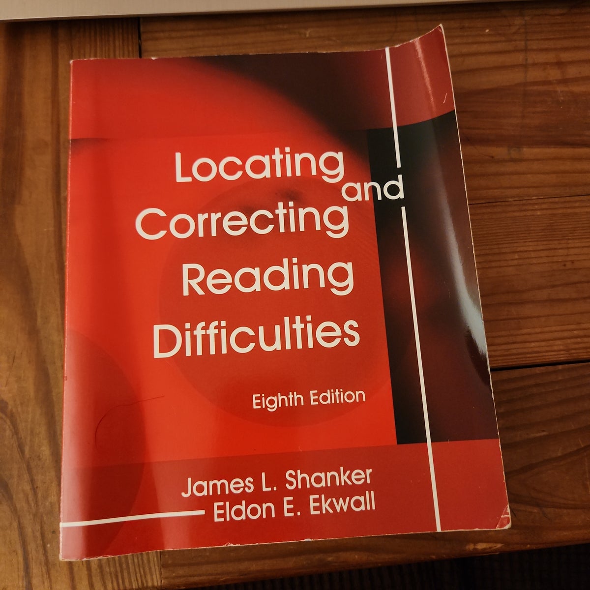 Locating and Correcting Reading Difficulties by James L. Shanker, Eldon ...