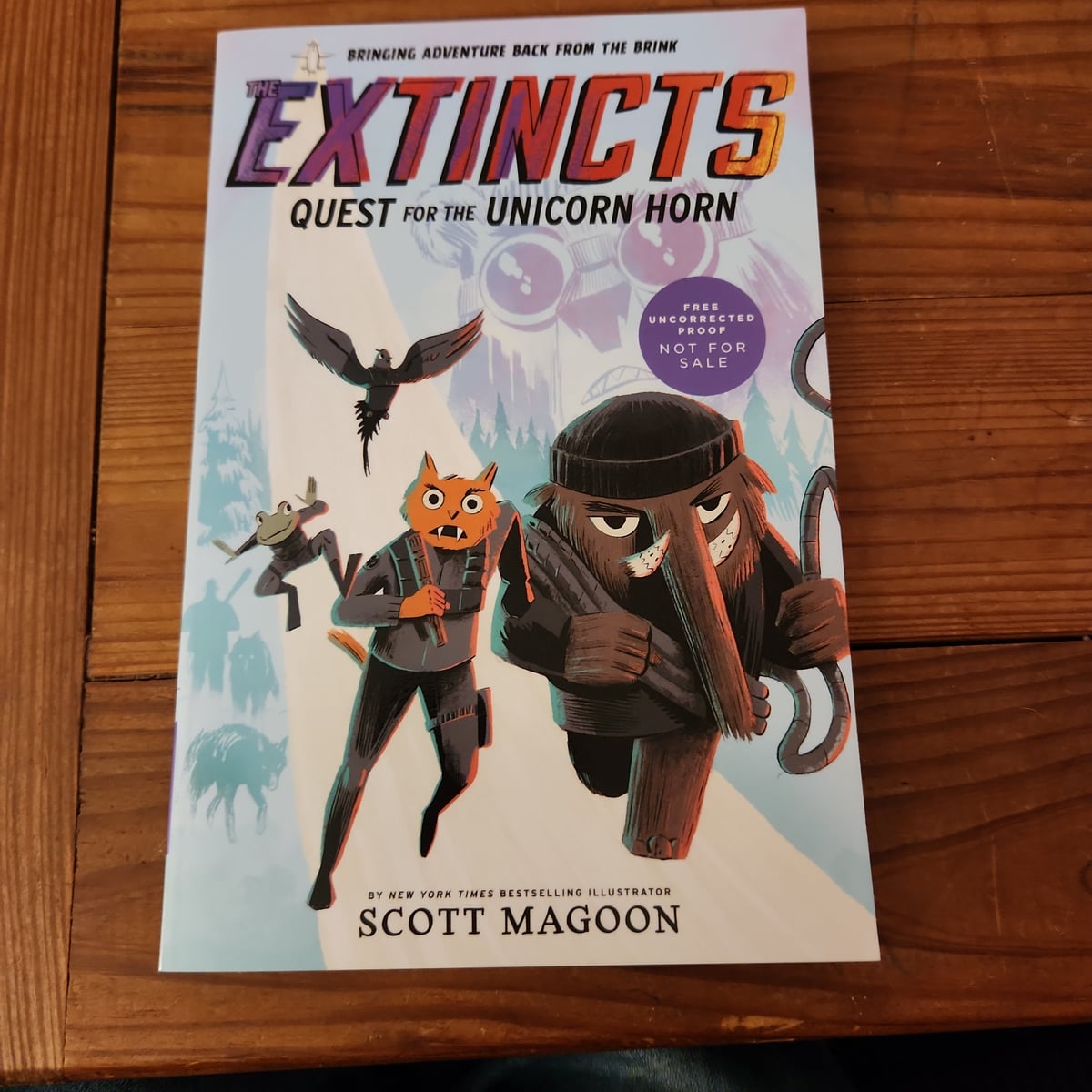 The Extincts: Quest for the Unicorn Horn (the Extincts #1) by Scott Magoon