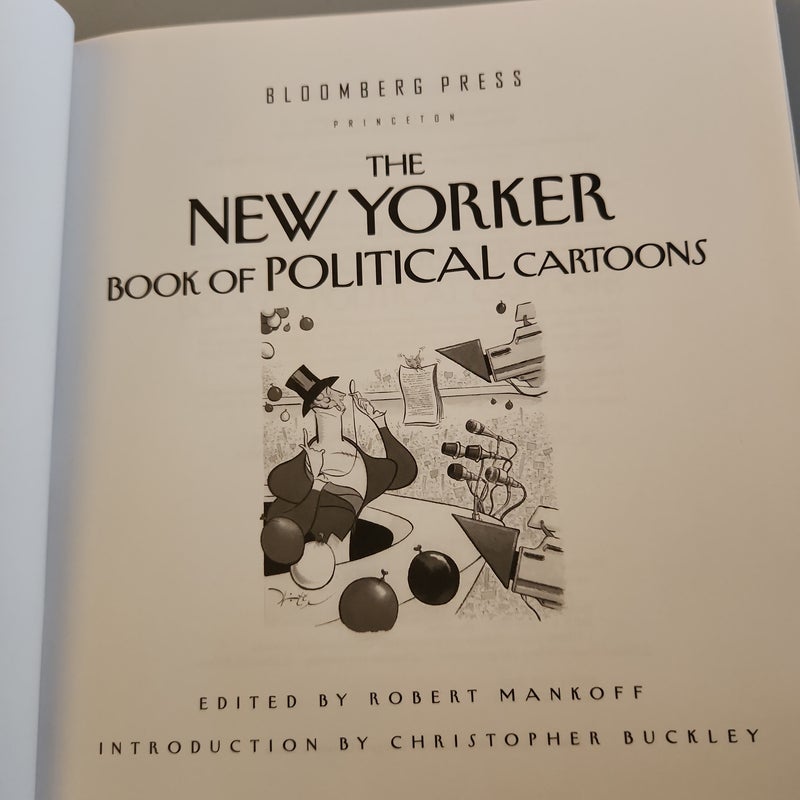 The New Yorker Book of Political Cartoons by Robert Mankoff ...