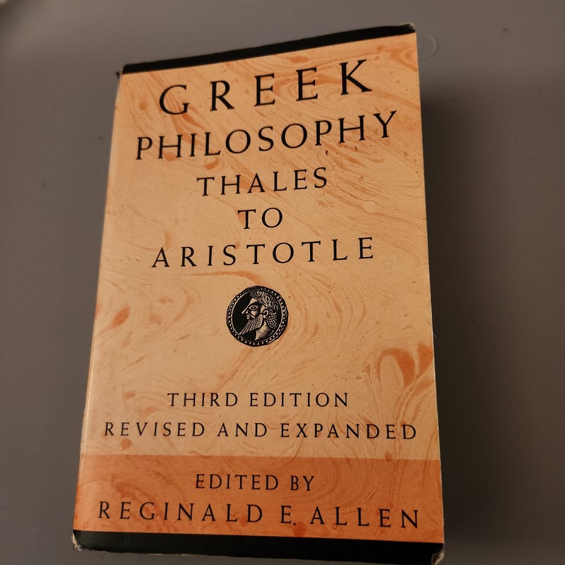 Greek Philosophy by Reginald E. Allen, Paperback | Pangobooks