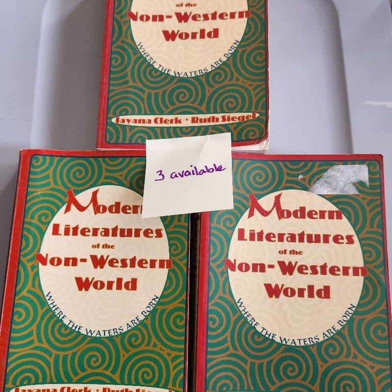 Modern Literature of the Non-Western World by Jayana Clerk, Ruth Siegel