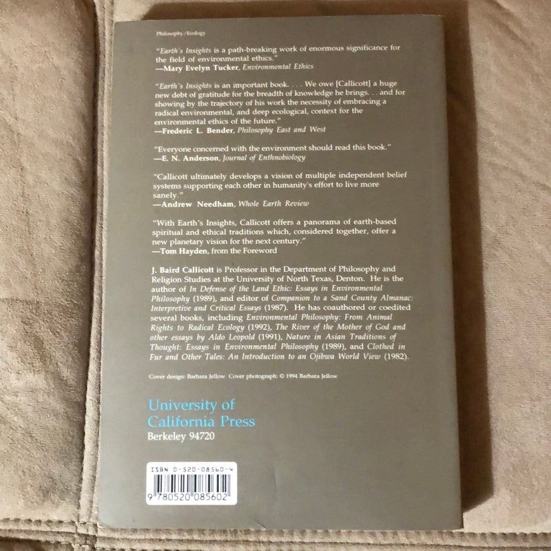 Earth's Insights by J. Baird Callicott