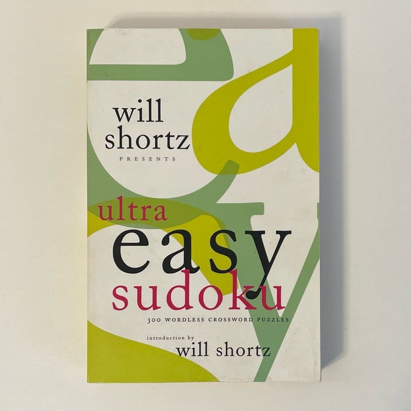 Ultra Easy Sudoku by Will Shortz