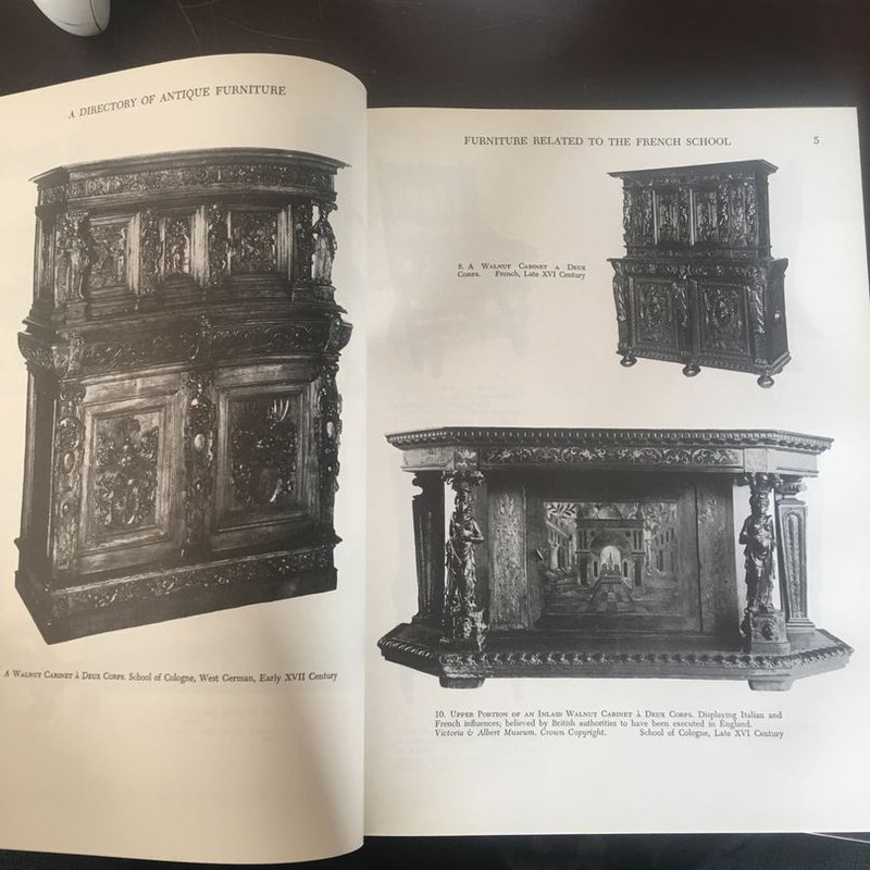 A Directory of Antique Furniture by F. Lewis Hinckley, Hardcover ...
