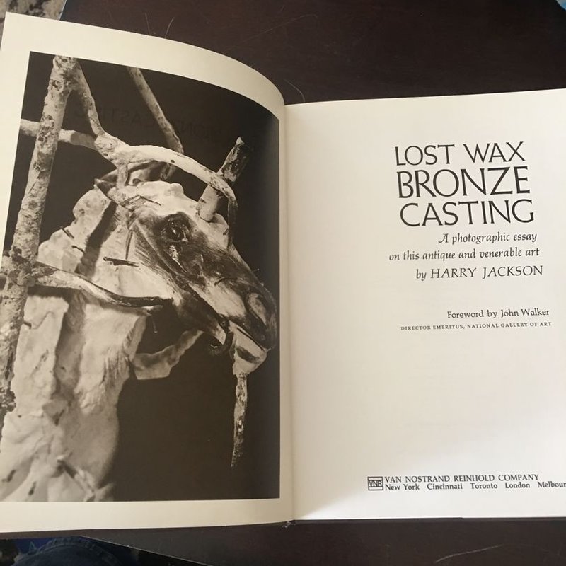 Lost Wax Bronze Casting by Harry Jackson, Hardcover | Pangobooks