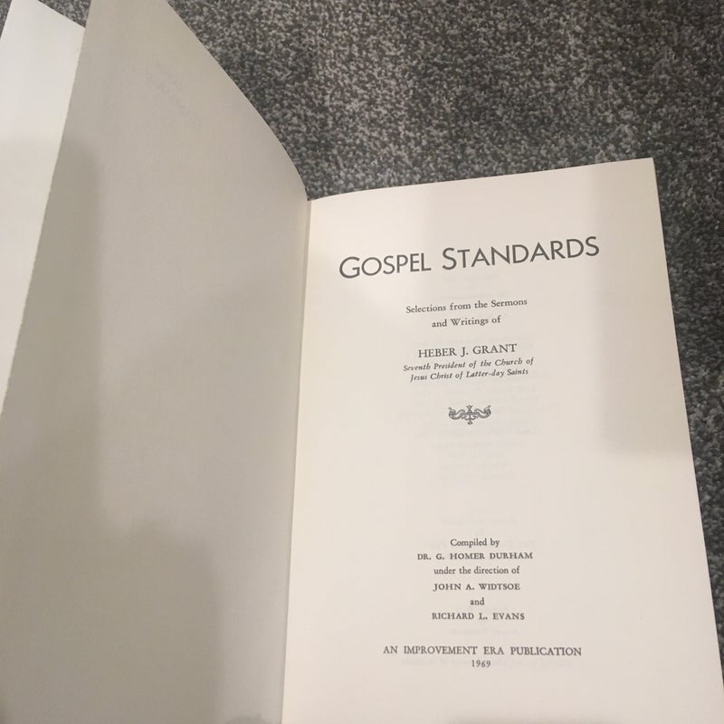 Gospel Standards by Heber J Grant, Hardcover | Pangobooks