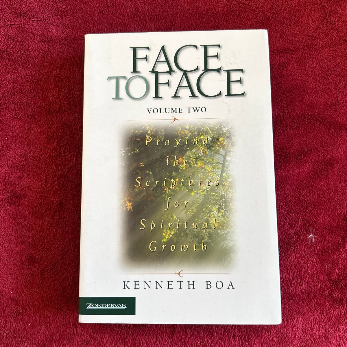Face to Face - Praying the Scriptures for Spiritual Growth by Kenneth D ...
