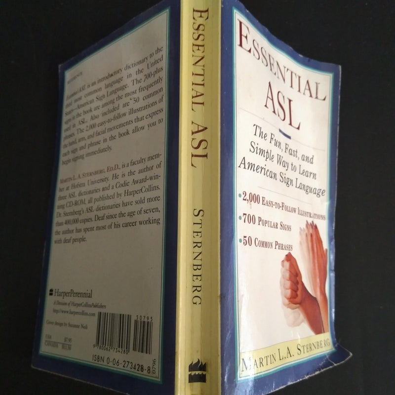 Essential ASL by Martin L. Sternberg, Paperback | Pangobooks
