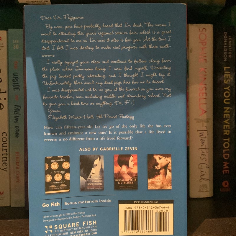 Elsewhere by Gabrielle Zevin, Paperback | Pangobooks