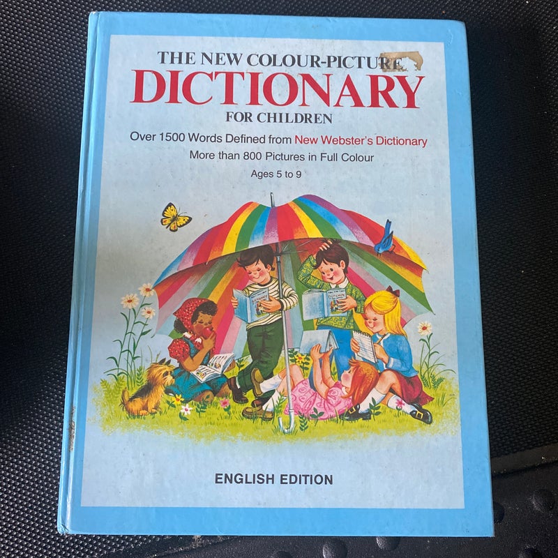 The New Color Picture Dictionary for Children by Archie Bennett