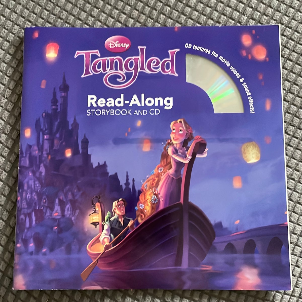 Tangled Read-Along Storybook and CD by Disney Books