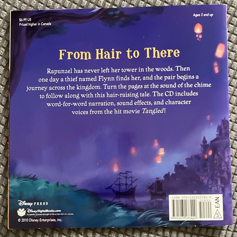 Tangled Read-Along Storybook and CD by Disney Books