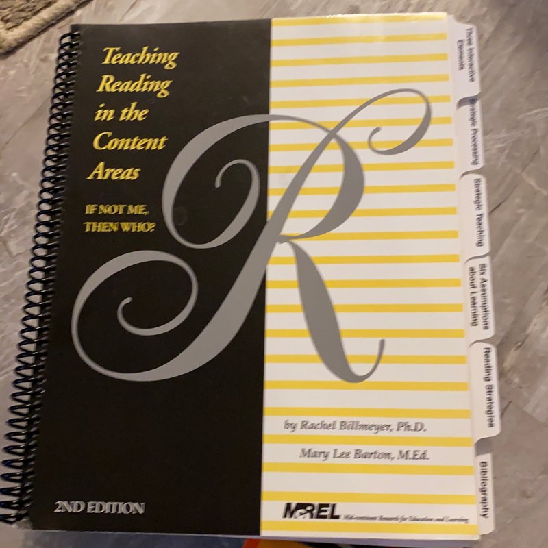 Teaching Reading in the Content Areas by Rachel Billmeyer, Mary Lee Barton