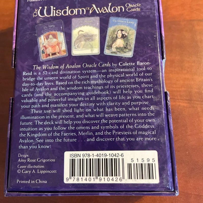 The Wisdom of Avalon Oracle Cards