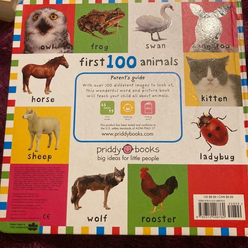 First 100 Animals by Roger Priddy