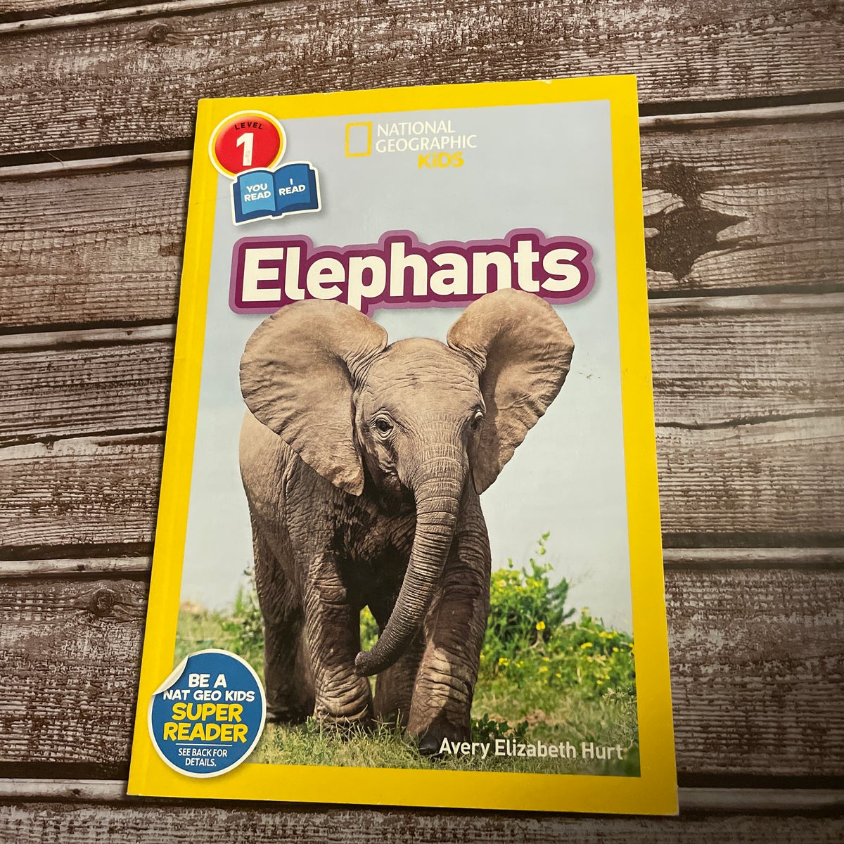 National Geographic Readers: Elephants by Avery Hurt