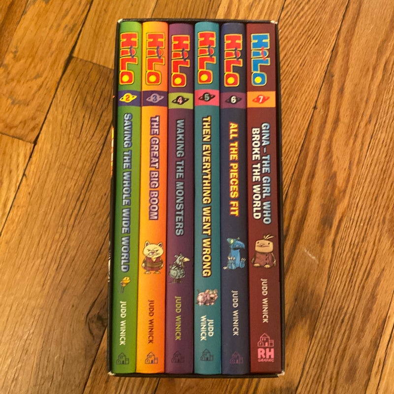 Hilo: the Great Big Box (Books 1-6) by Judd Winick