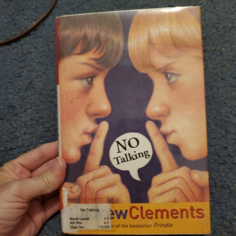 No Talking by Andrew Clements