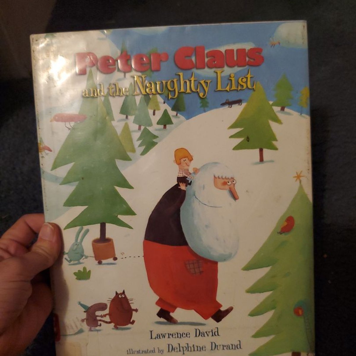 Peter Claus and the Naughty List by Lawrence David