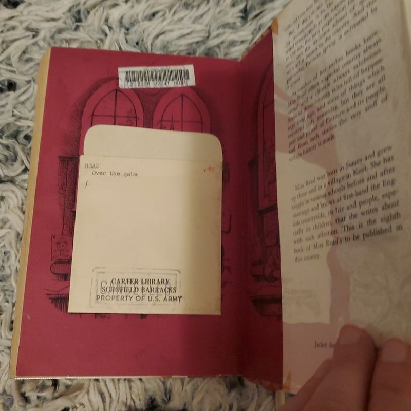 Over the gate by Miss Read, Hardcover | Pangobooks