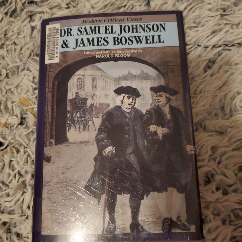 Dr. Samuel Johnson and James Boswell by Harold Bloom