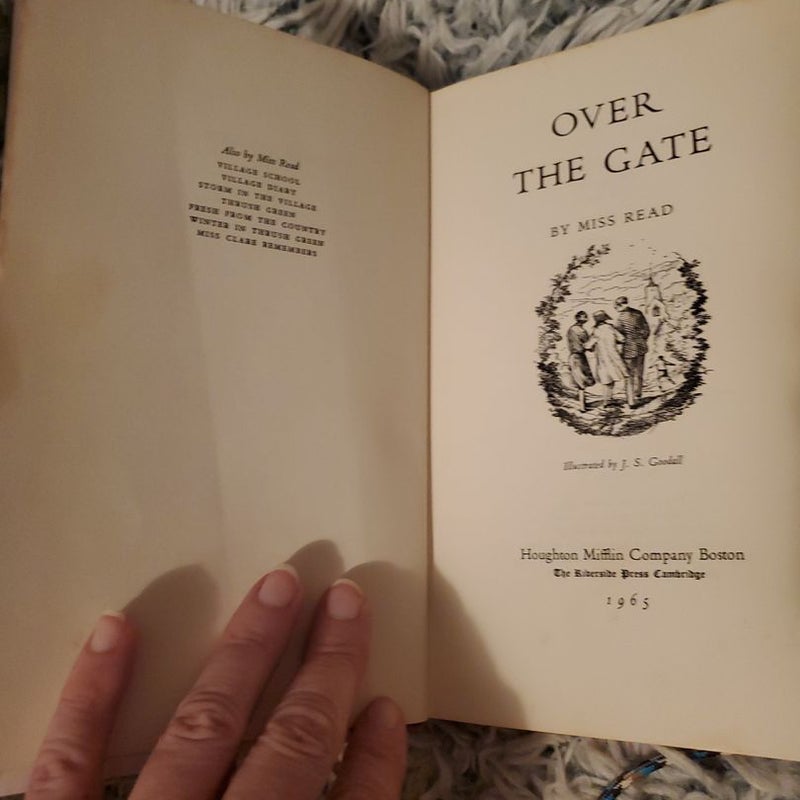 Over the gate by Miss Read, Hardcover | Pangobooks