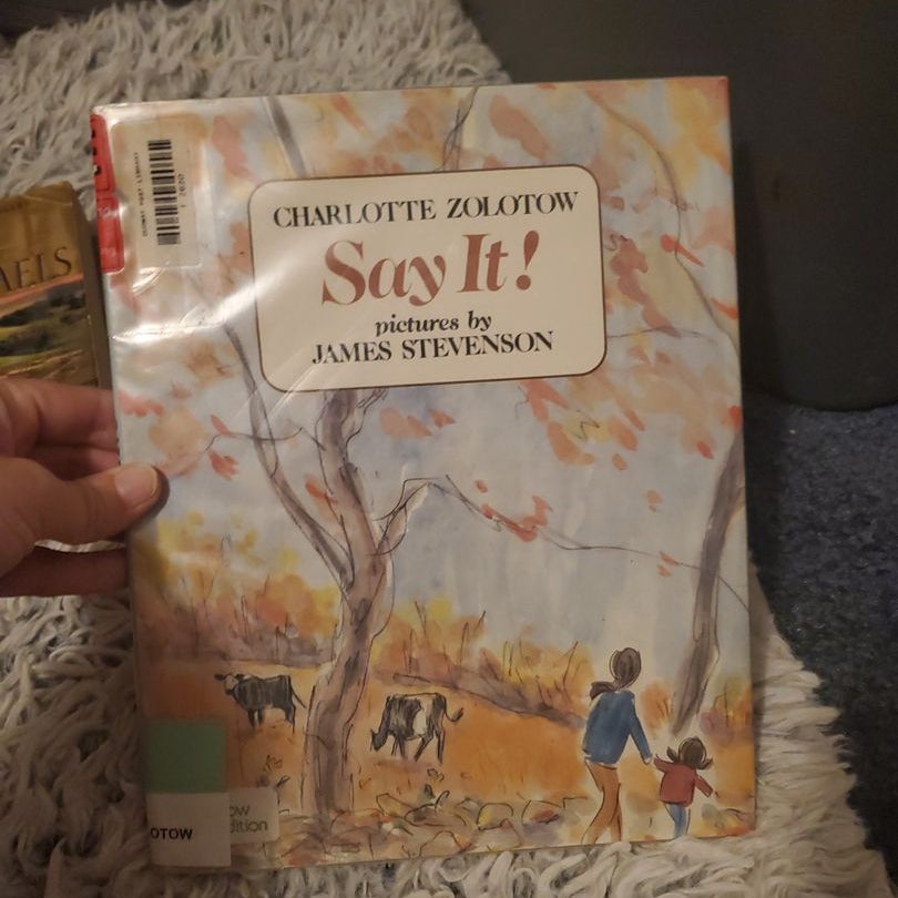Say It! by Charlotte Zolotow
