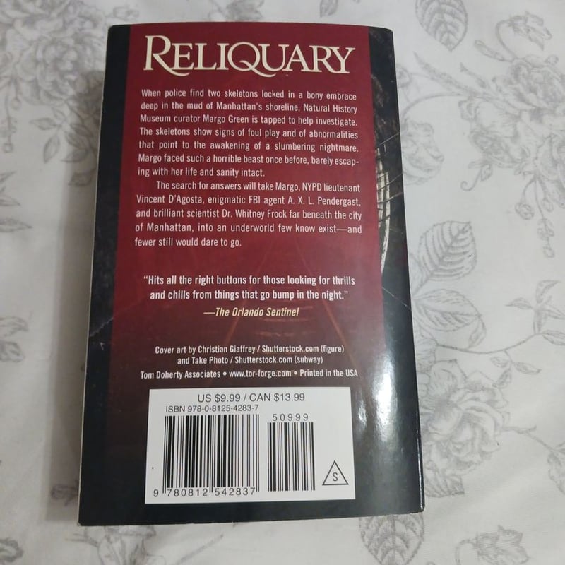 Reliquary by Douglas Preston; Lincoln Child, Paperback | Pangobooks