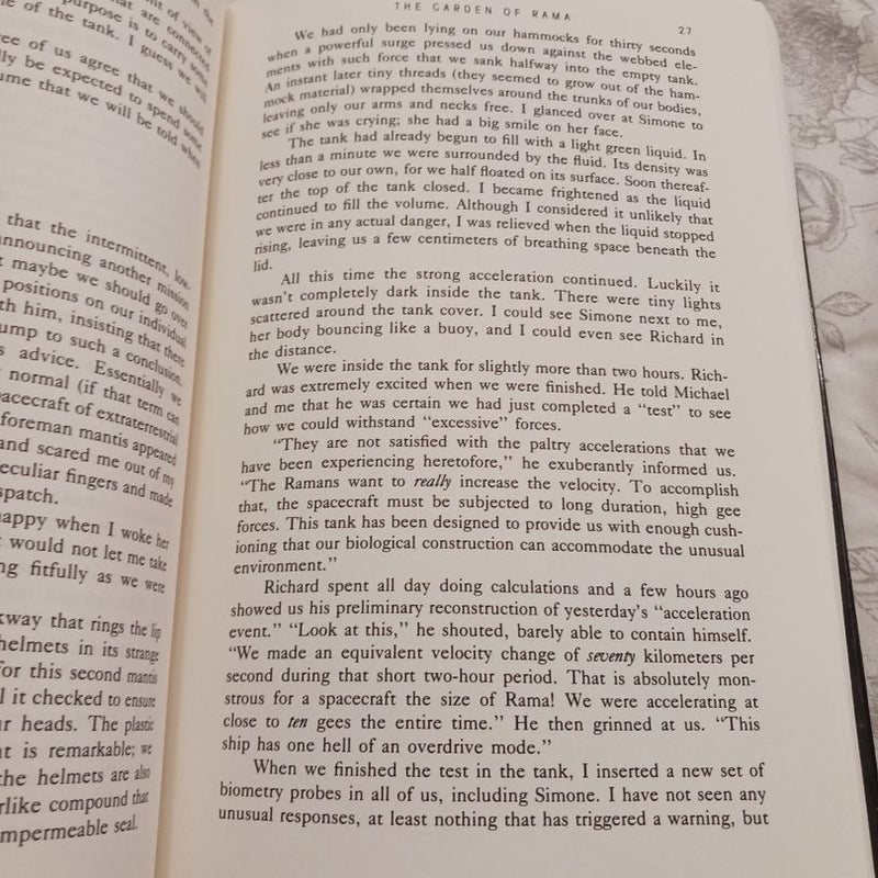 The Garden of Rama by Arthur C. Clarke, Gentry Lee