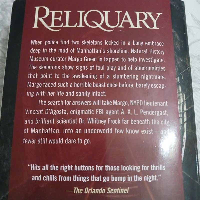Reliquary by Douglas Preston; Lincoln Child, Paperback | Pangobooks