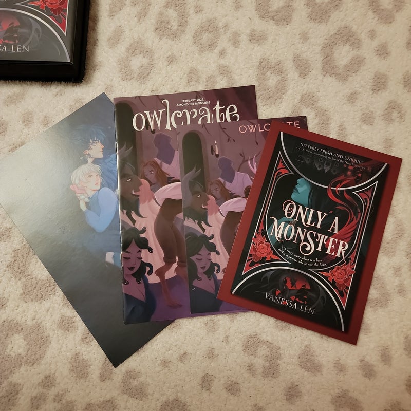 Only a Monster (Signed Owlcrate Edition) by Vanessa Len, Hardcover ...