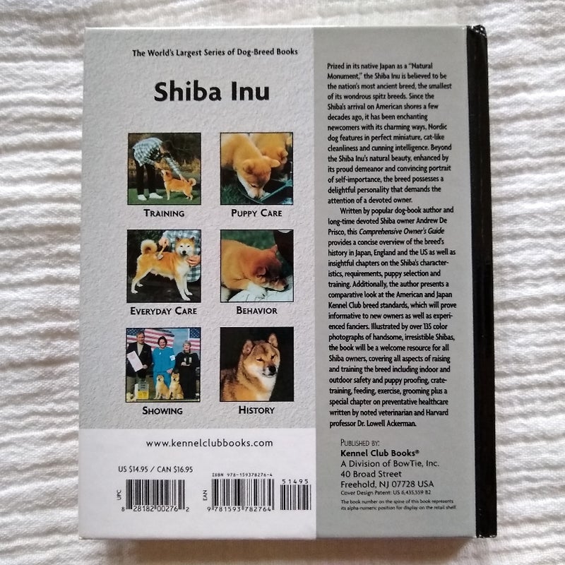 Shiba Inu by Andrew De Prisco, Hardcover | Pango Books