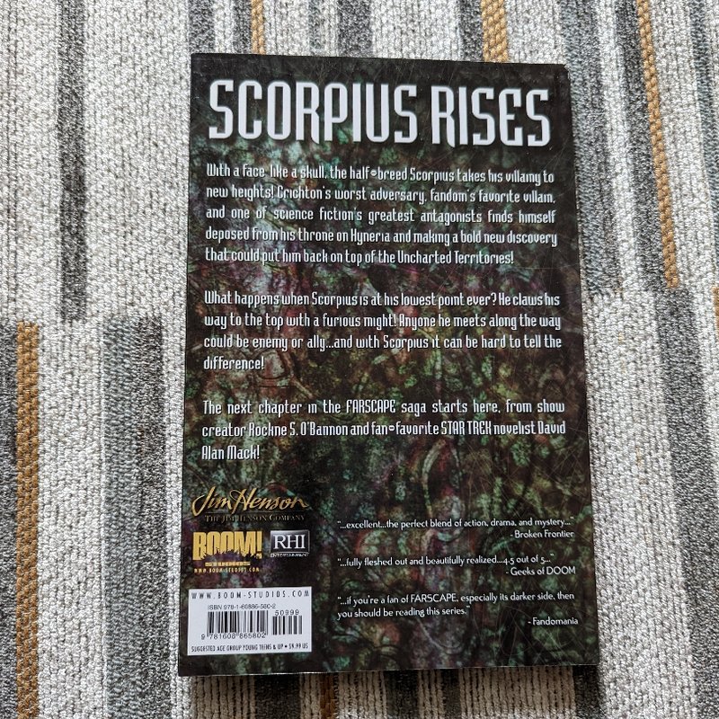 Scorpius by Rockne S. O'Bannon, David Alan Mack