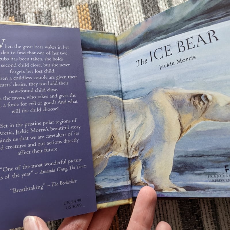 The Ice Bear by Jackie Morris, Hardcover | Pangobooks