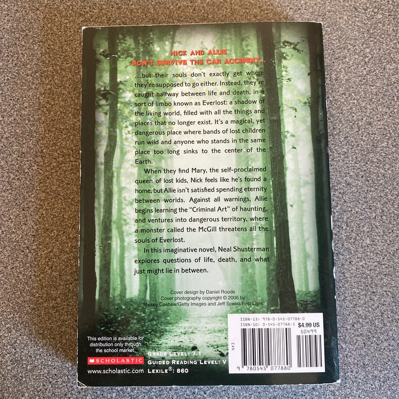 Everlost by Neal Shusterman
