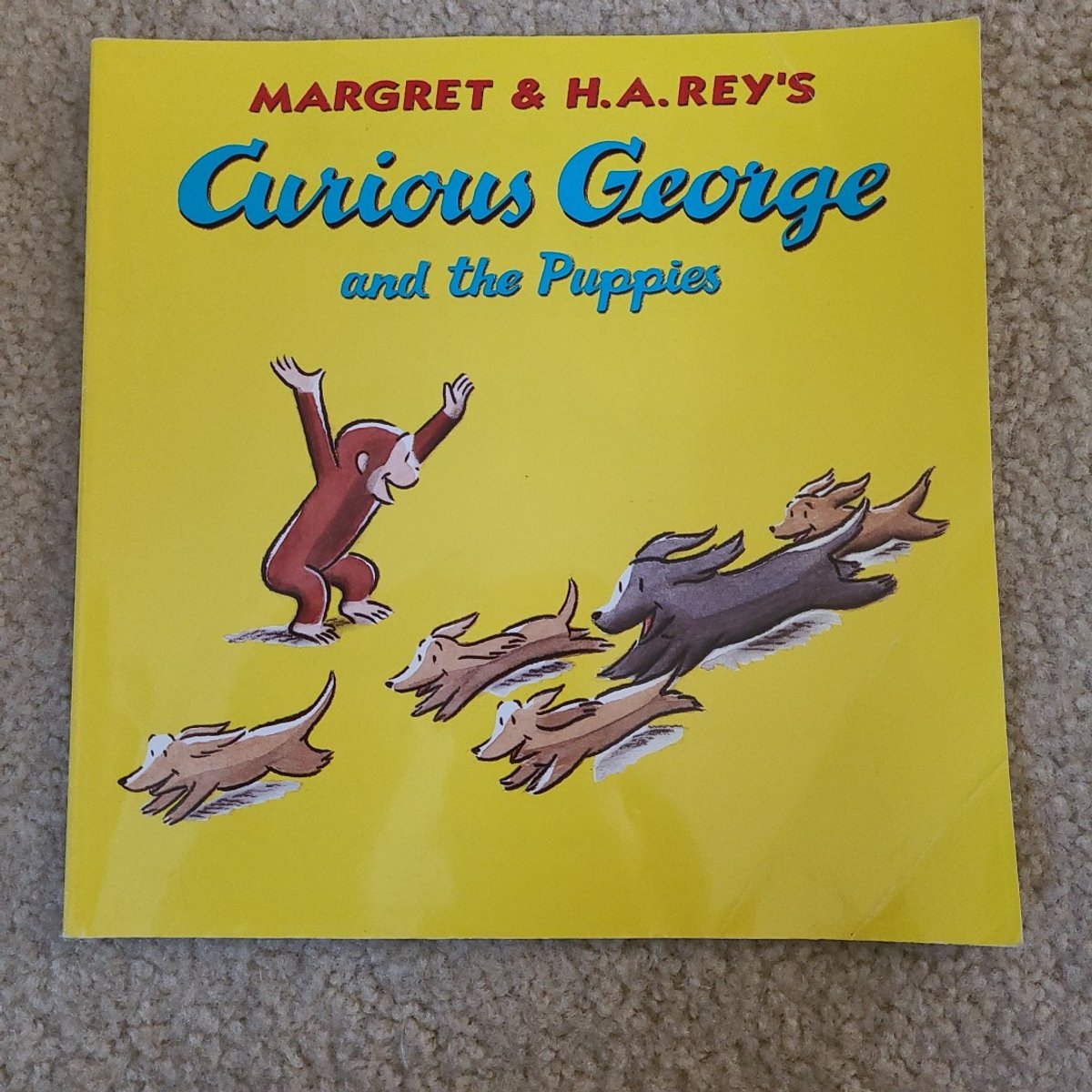 Curious George and the Puppies by H. A. Rey