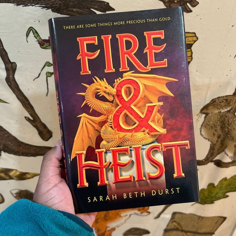 Fire and Heist [SIGNED Fairyloot edition] by Sarah Beth Durst, Hardcover | Pangobooks