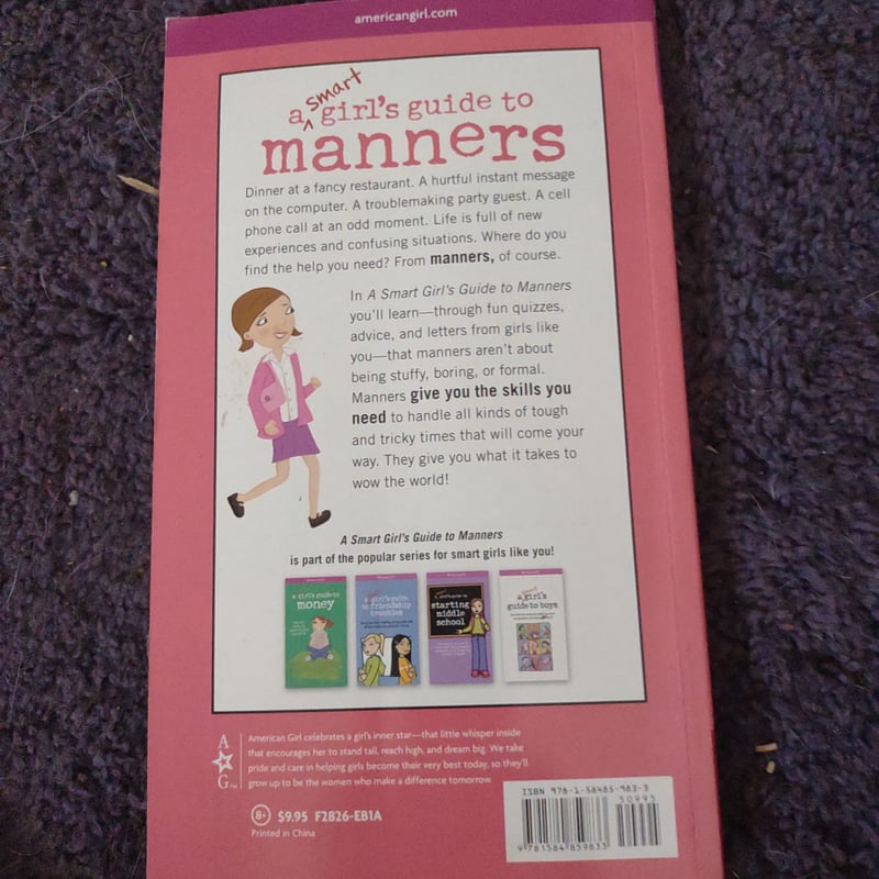 A Smart Girl's Guide to Manners by Nancy Holyoke, Paperback | Pangobooks