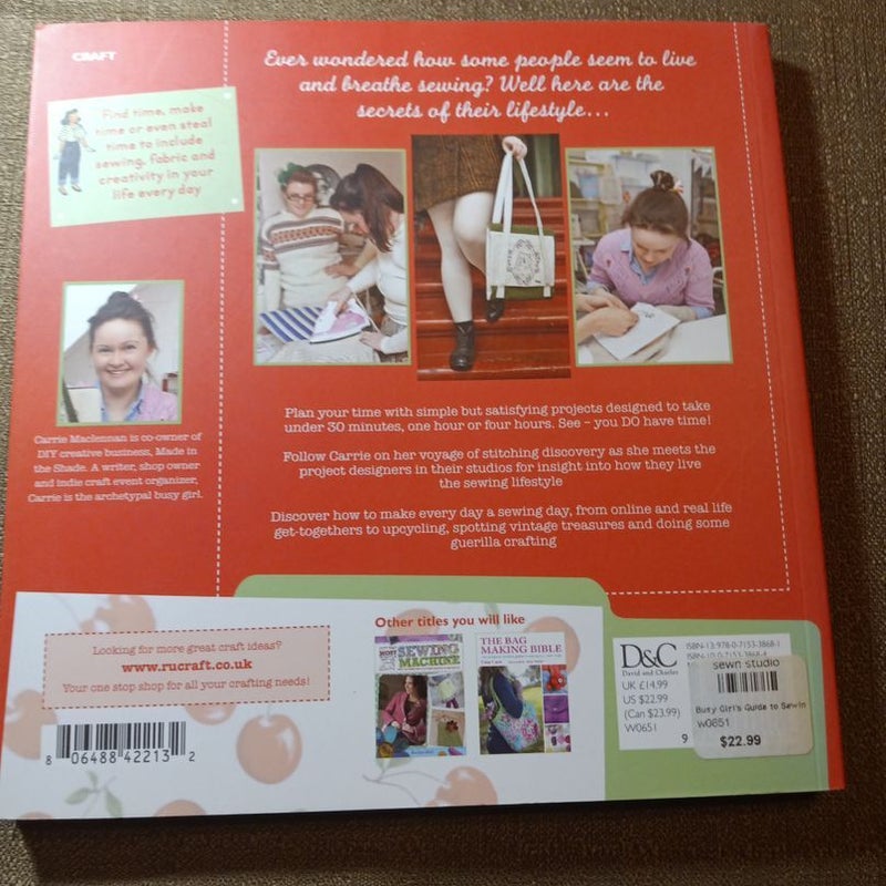 Busy Girls Guide to Sewing