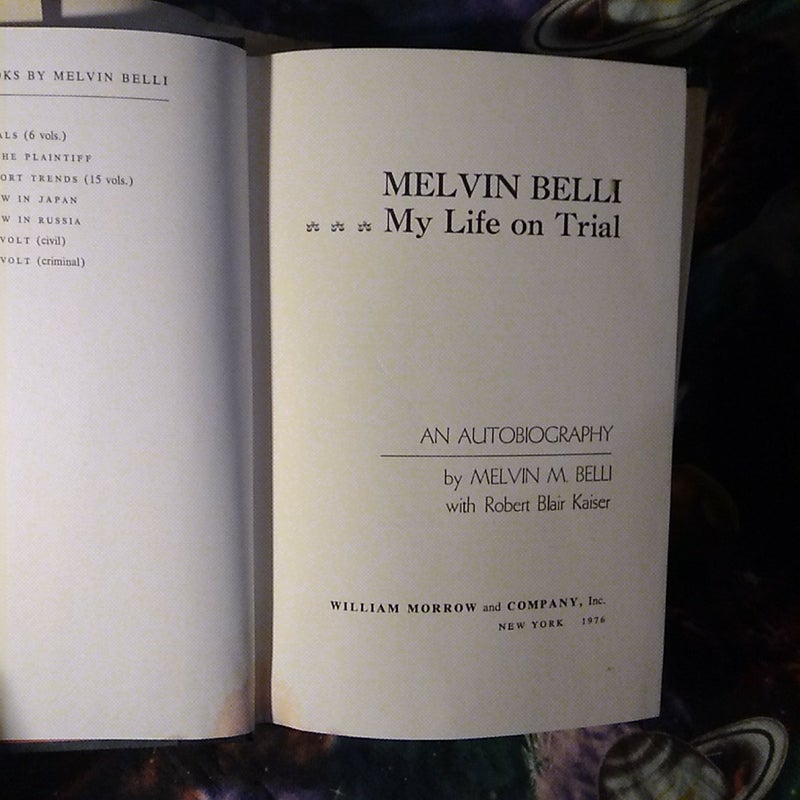 Melvin Belli by Melvin M. Belli | Pangobooks