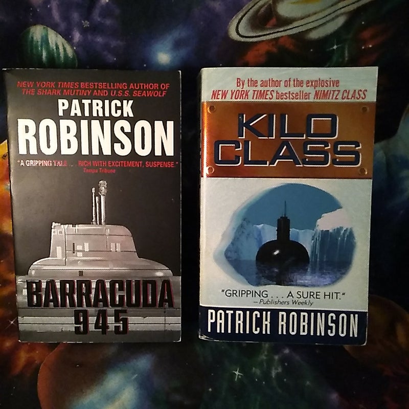 2pc Lot Barracuda 945 & Kilo Class by Patrick Robinson , Paperback ...