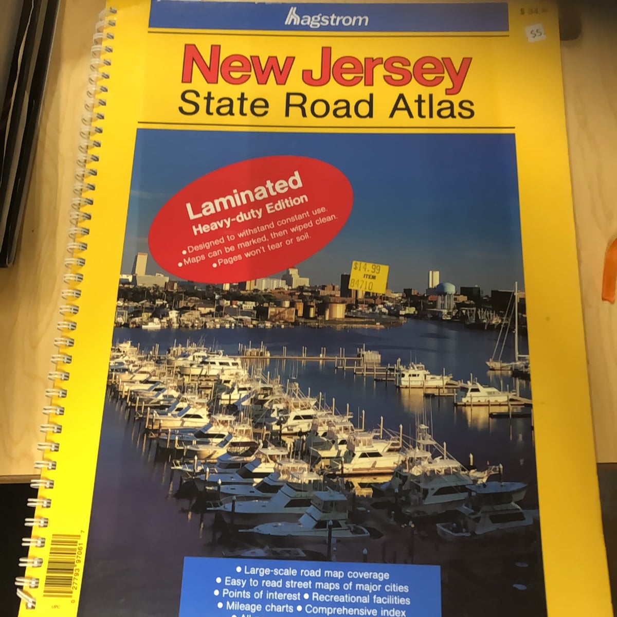 New Jersey State Road Laminated Atlas by , Paperback | Pangobooks