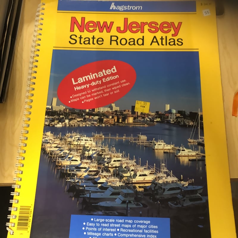 New Jersey State Road Laminated Atlas by , Paperback | Pangobooks