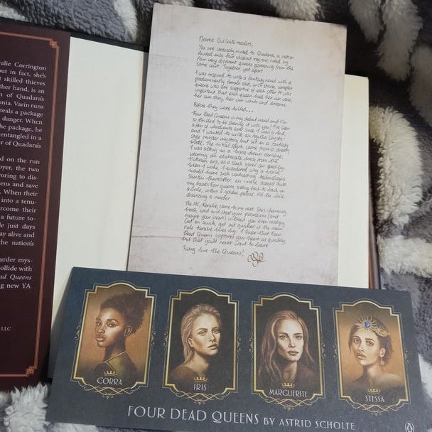 Four Dead Queens by Astrid Scholte, Hardcover | Pangobooks