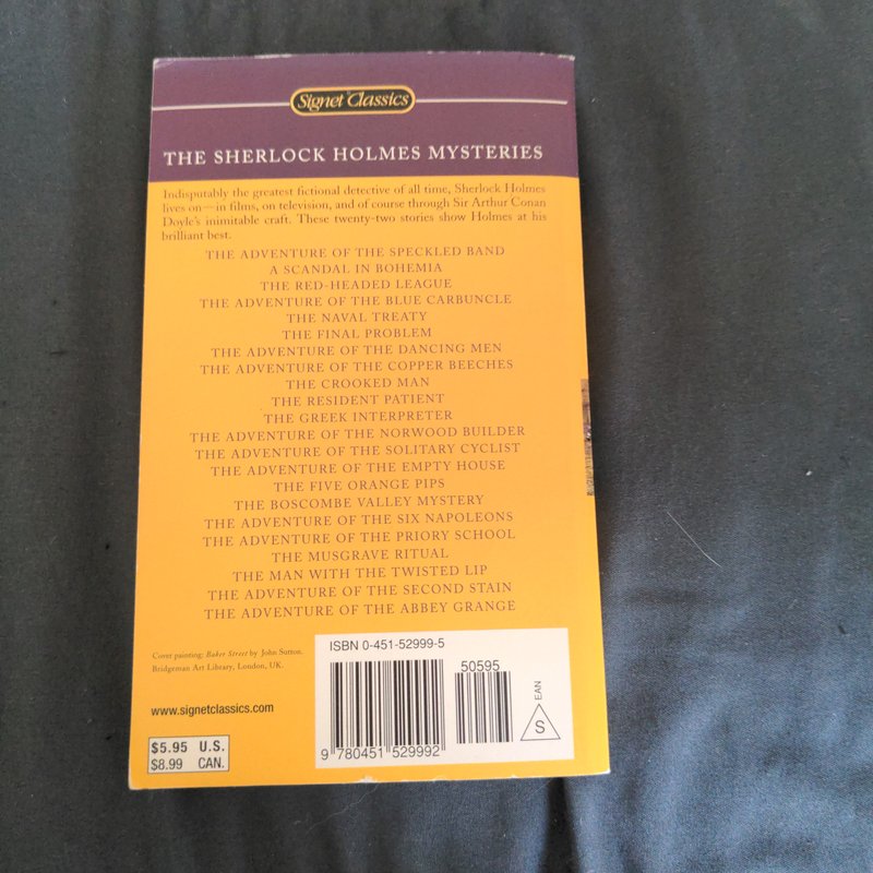 The Sherlock Holmes Mysteries