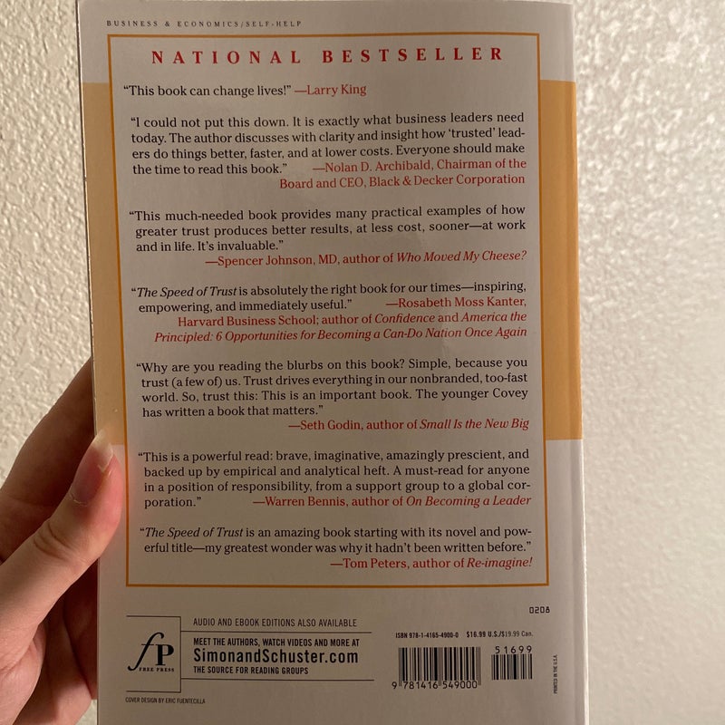 The SPEED of Trust by Stephen M. R. Covey, Paperback | Pangobooks